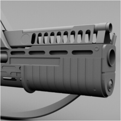 ArtStation - Pulse Rifle