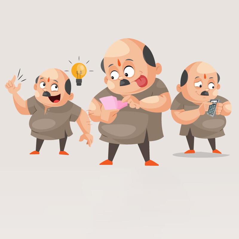 Creative Hatti - Set Mothumal - The clever Shopkeeper