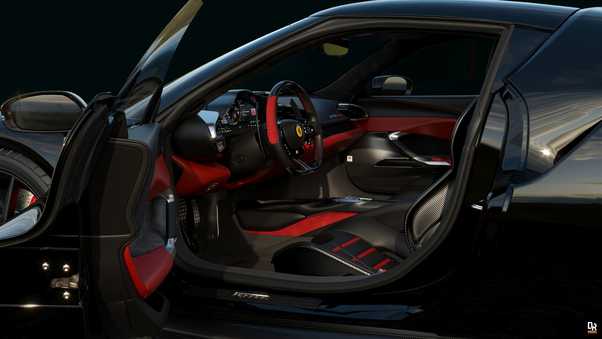 ArtStation - Ferrari 296 GTB