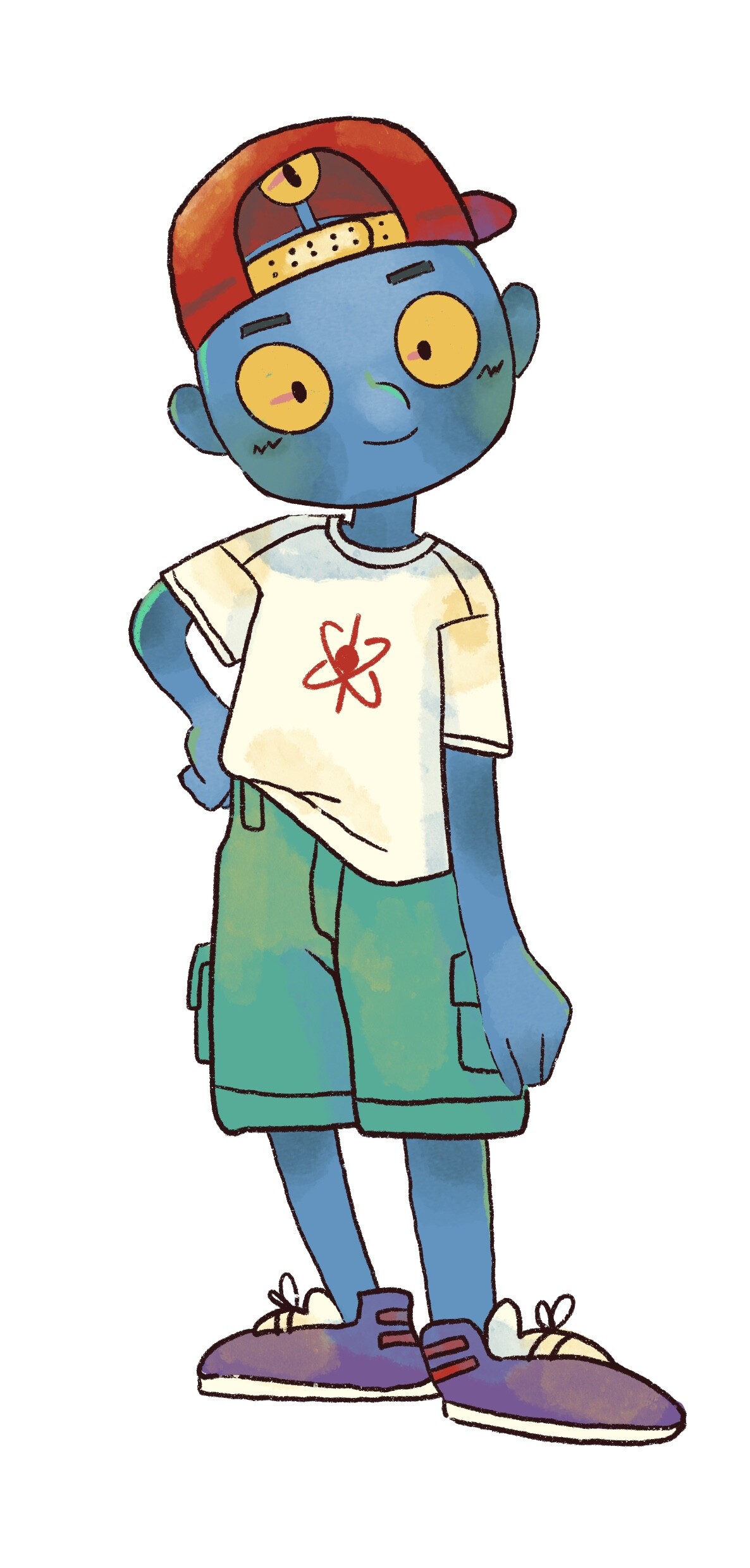 ArtStation - Alien for Children Comicbook