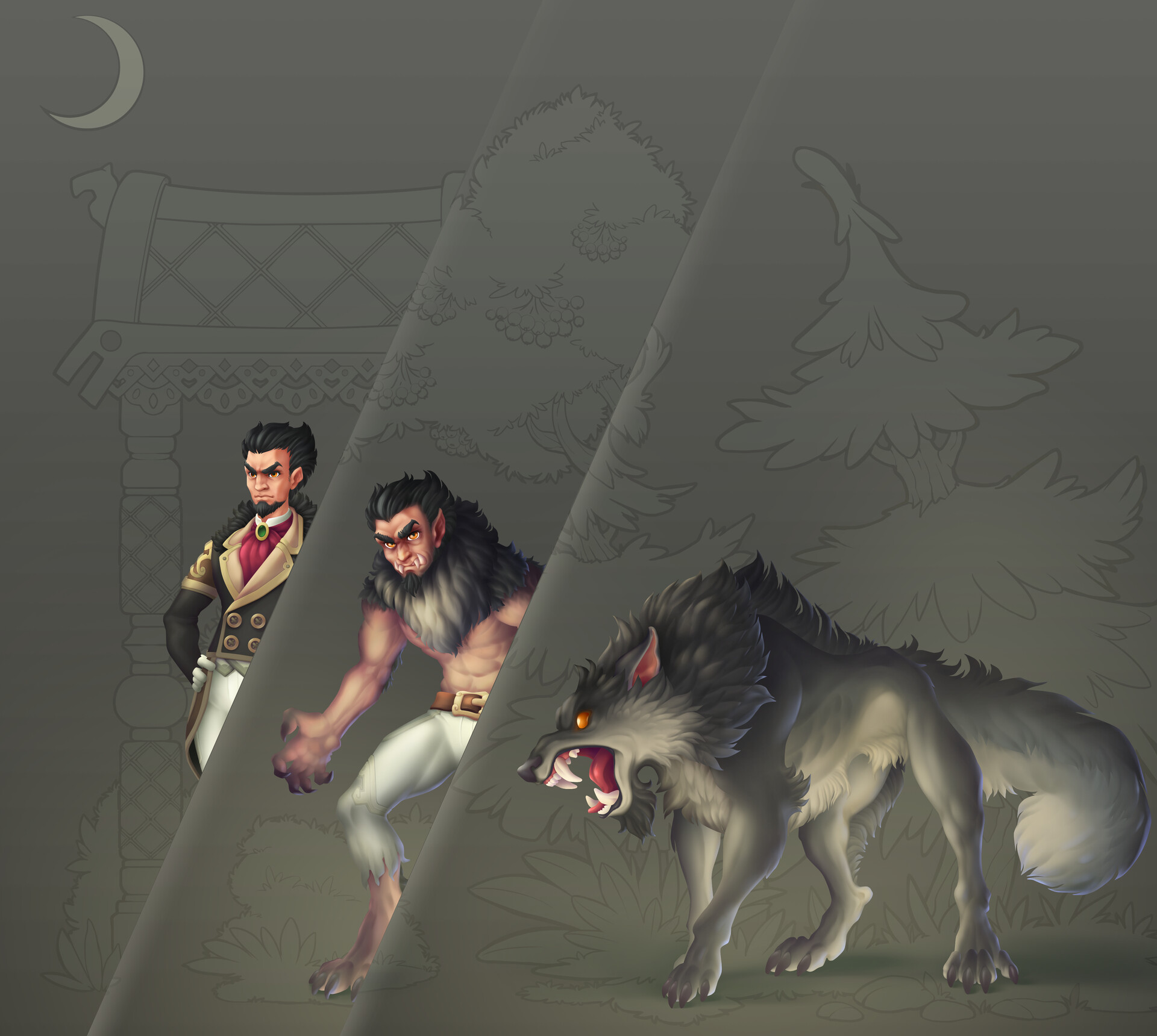 ArtStation - Werewolf