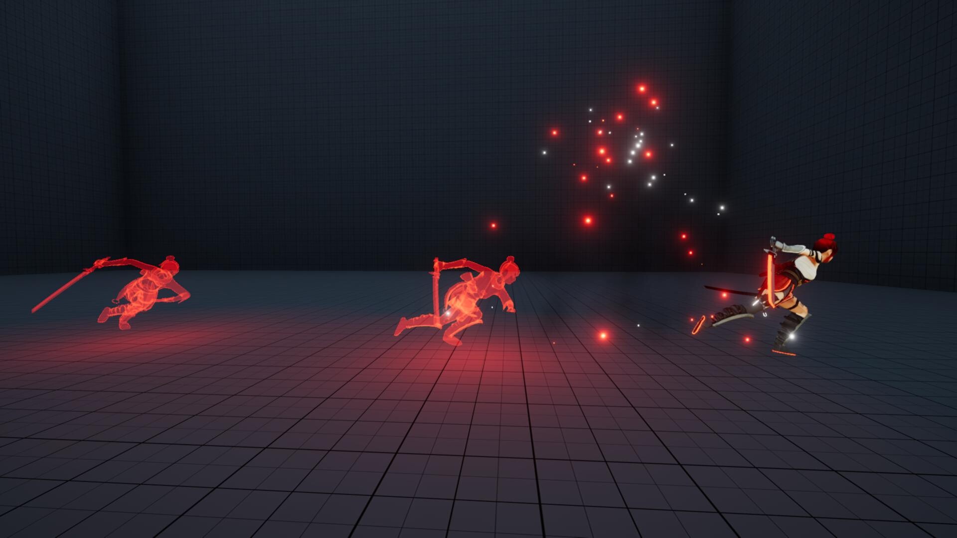 ArtStation - [VFX] Cyberpunk Samurai Dash