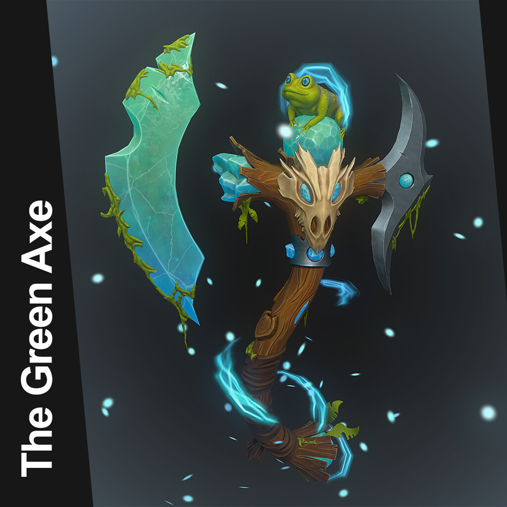 ArtStation - The Green Axe