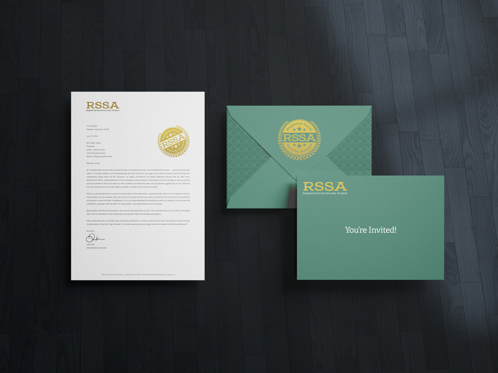ArtStation - Branding: RSSA