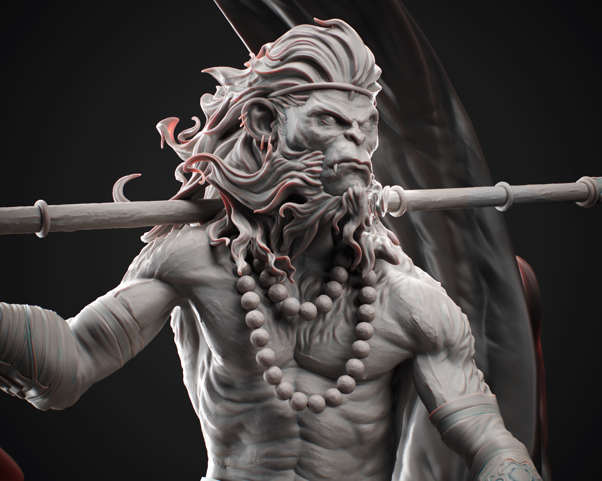 ArtStation - Wukong Fan art