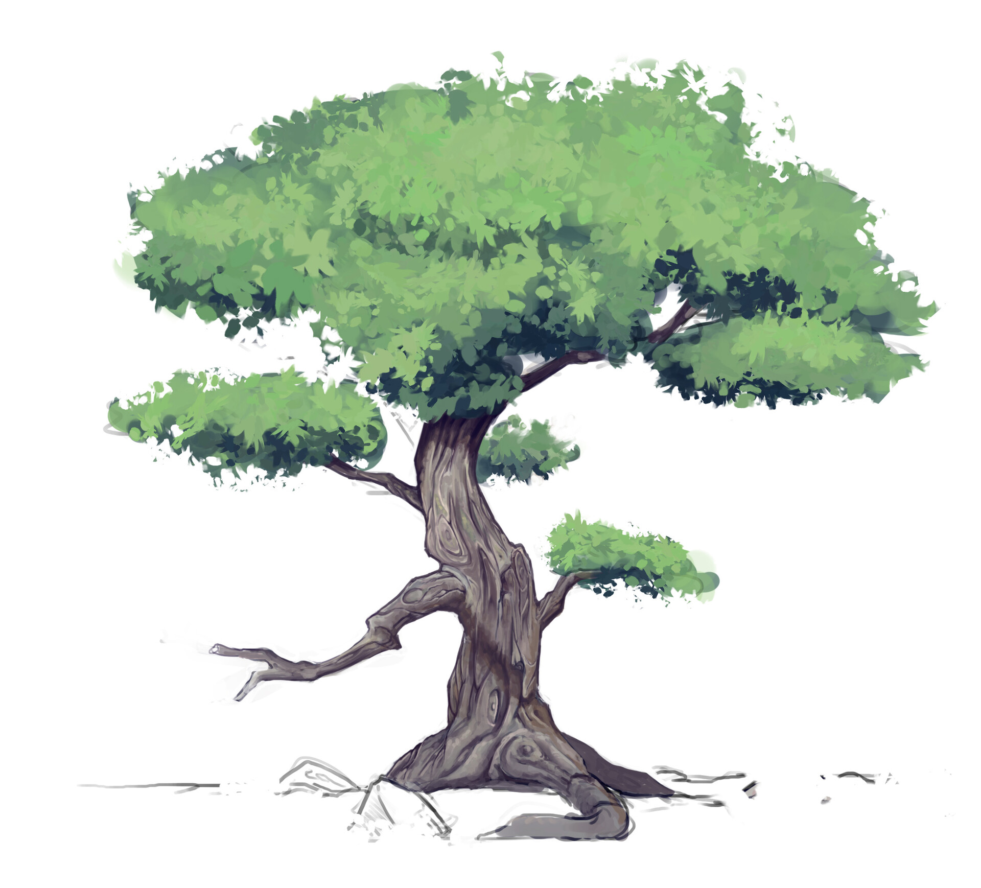 ArtStation - Some Paintings - Texture Study