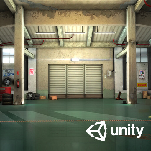 ArtStation - 3D Garage - Skills Test (Axes in Motion/Mobile devices) 2018