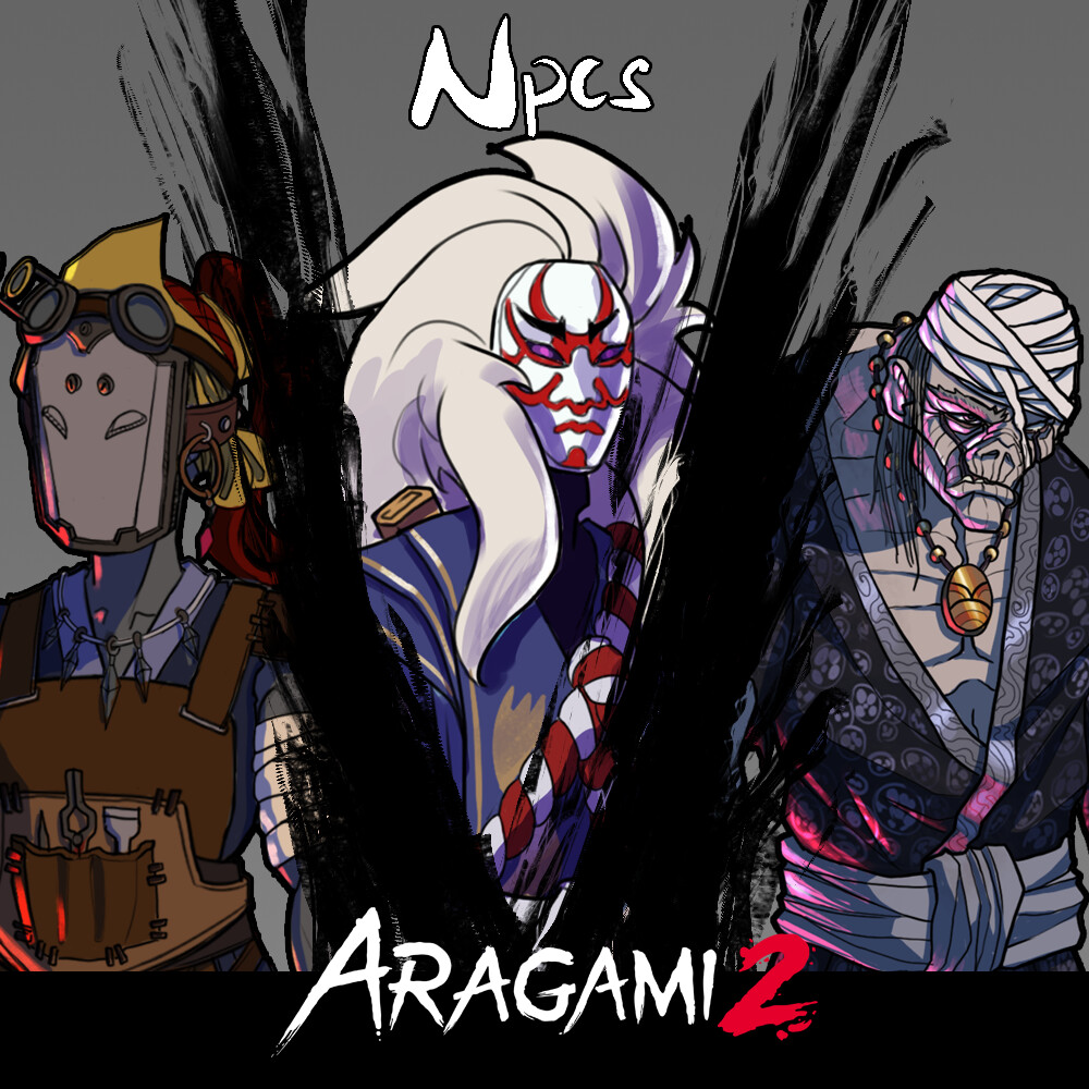 ArtStation - ARAGAMI 2 - NPCs