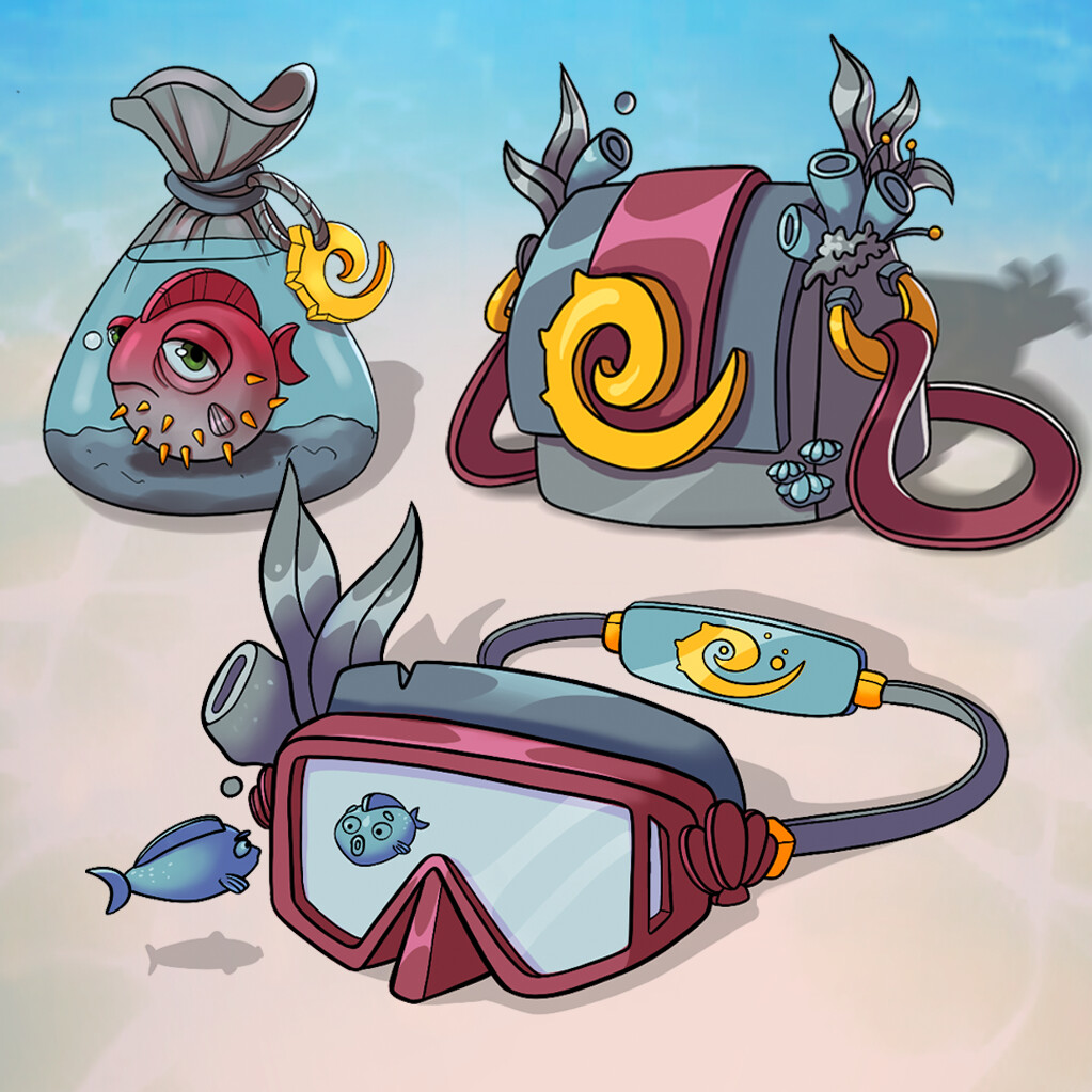 ArtStation - Props Sets - 30 sketches