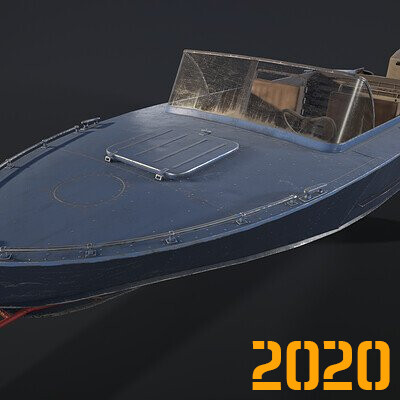 ArtStation - Boat Progress-2
