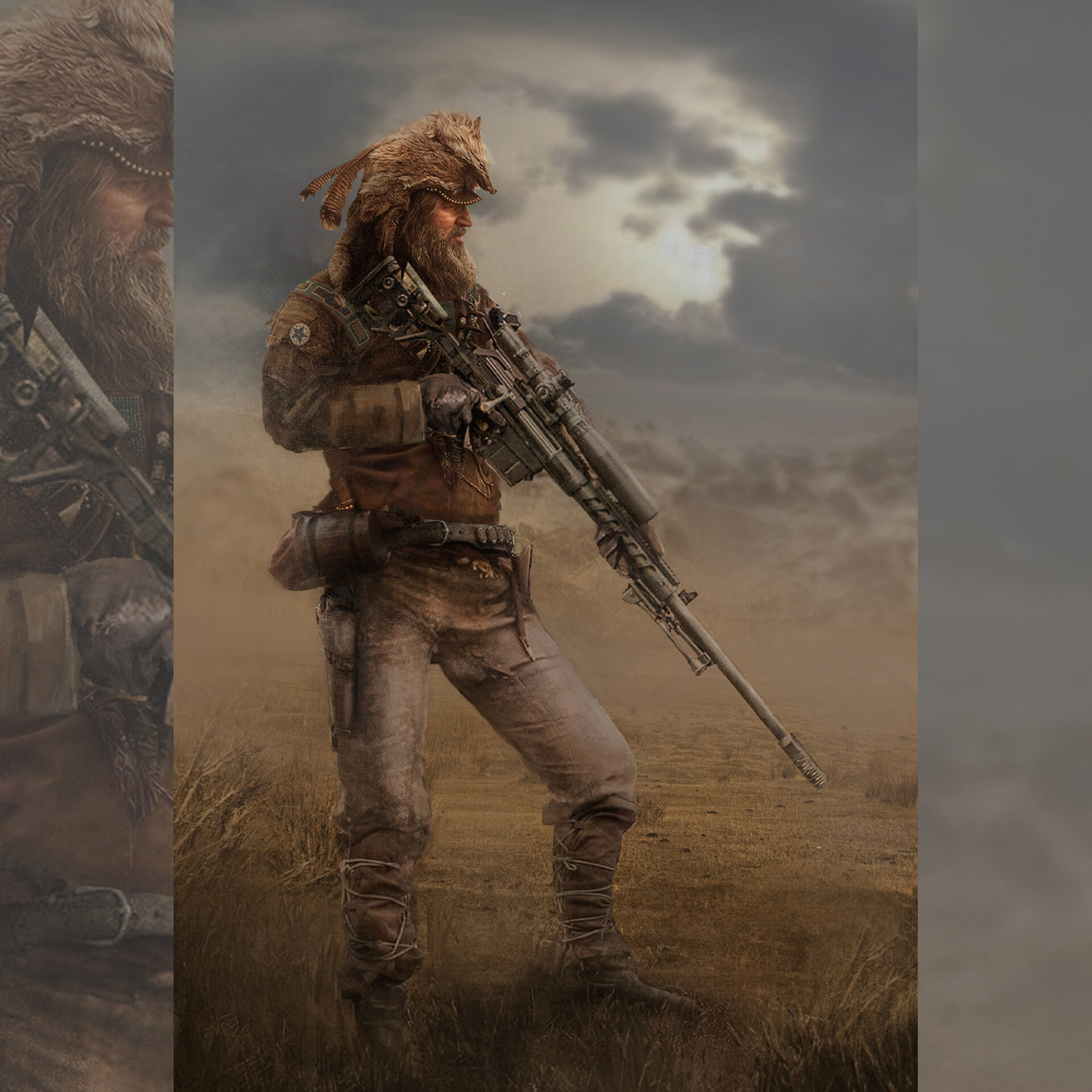 ArtStation - Roaming sniper | Concept Art