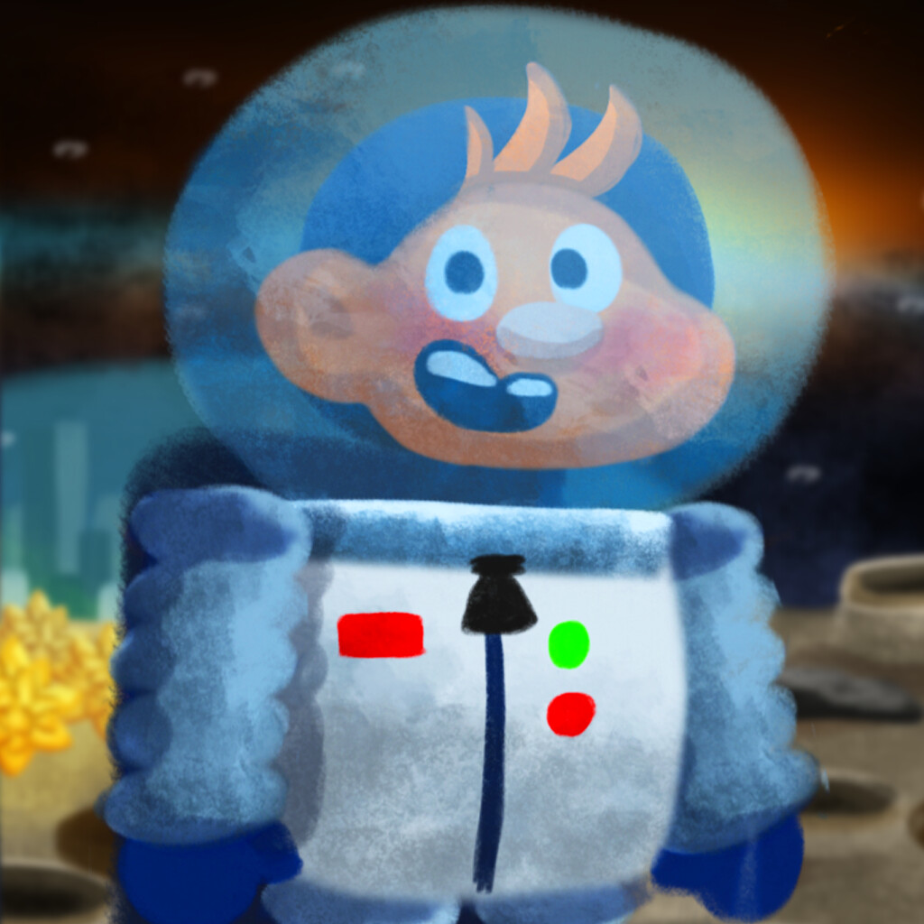 ArtStation - SPACE MINI ADVENTURE GAME PROJECT