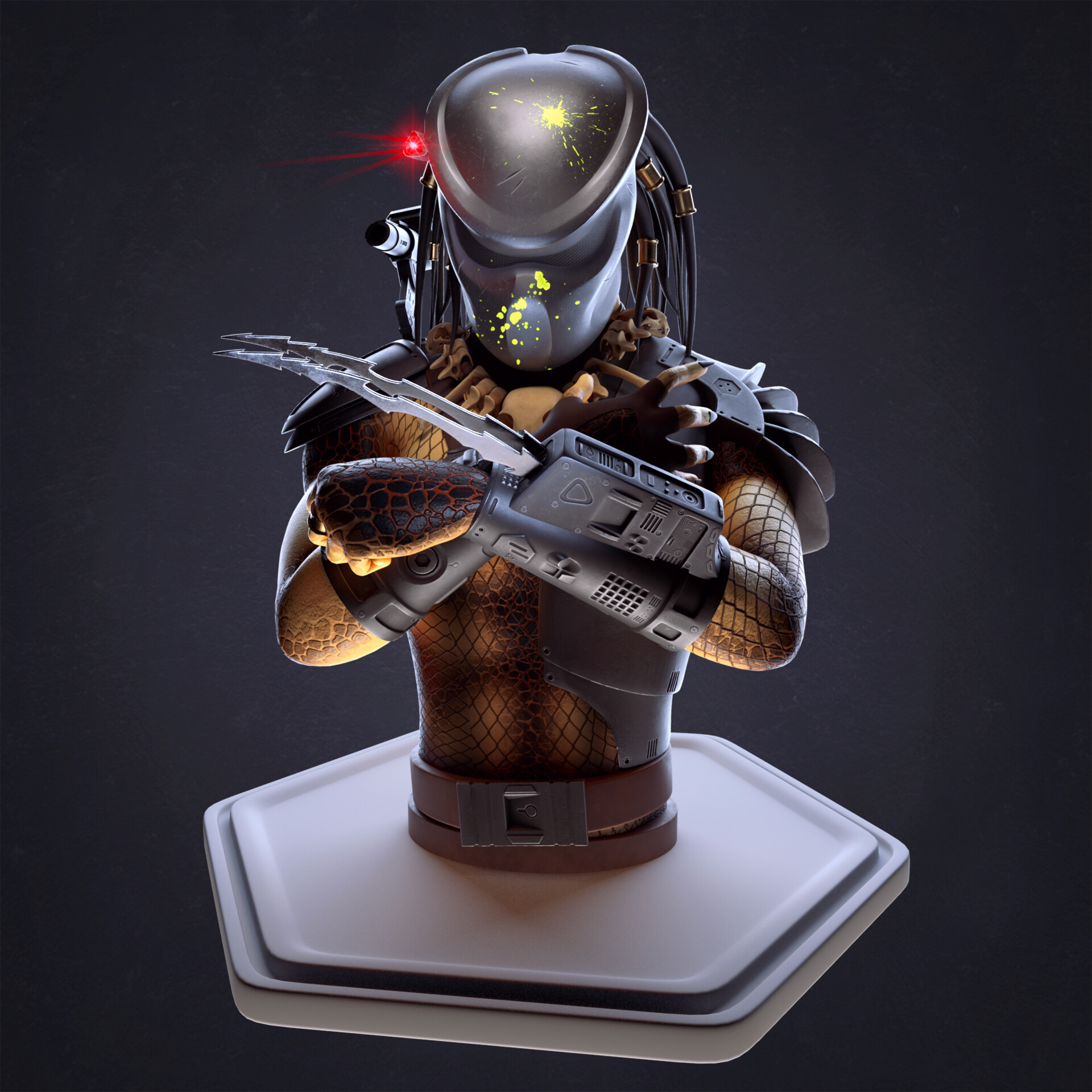ArtStation - Predator Bust