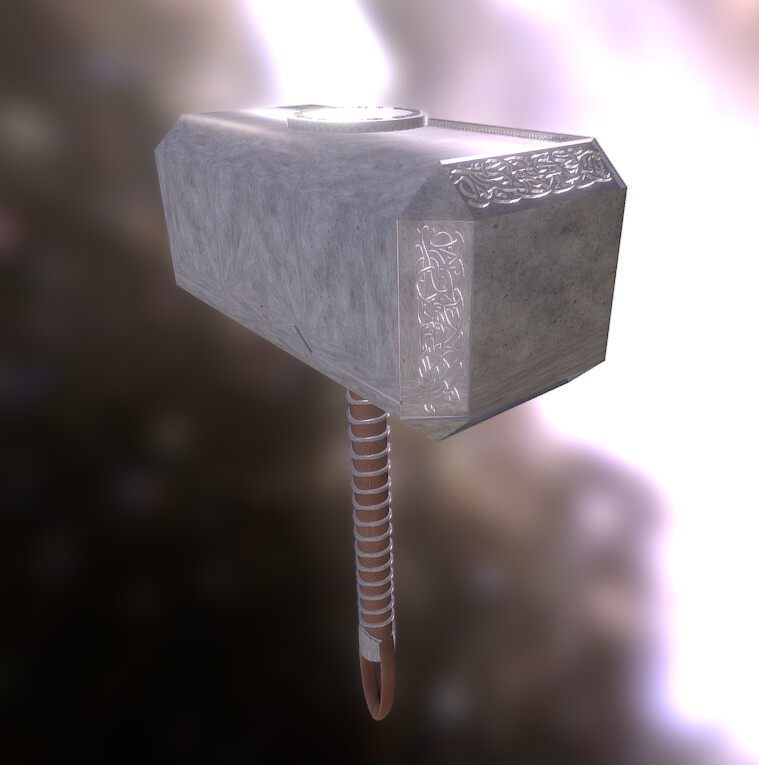 ArtStation - Thor's Mjolnir (MCU)