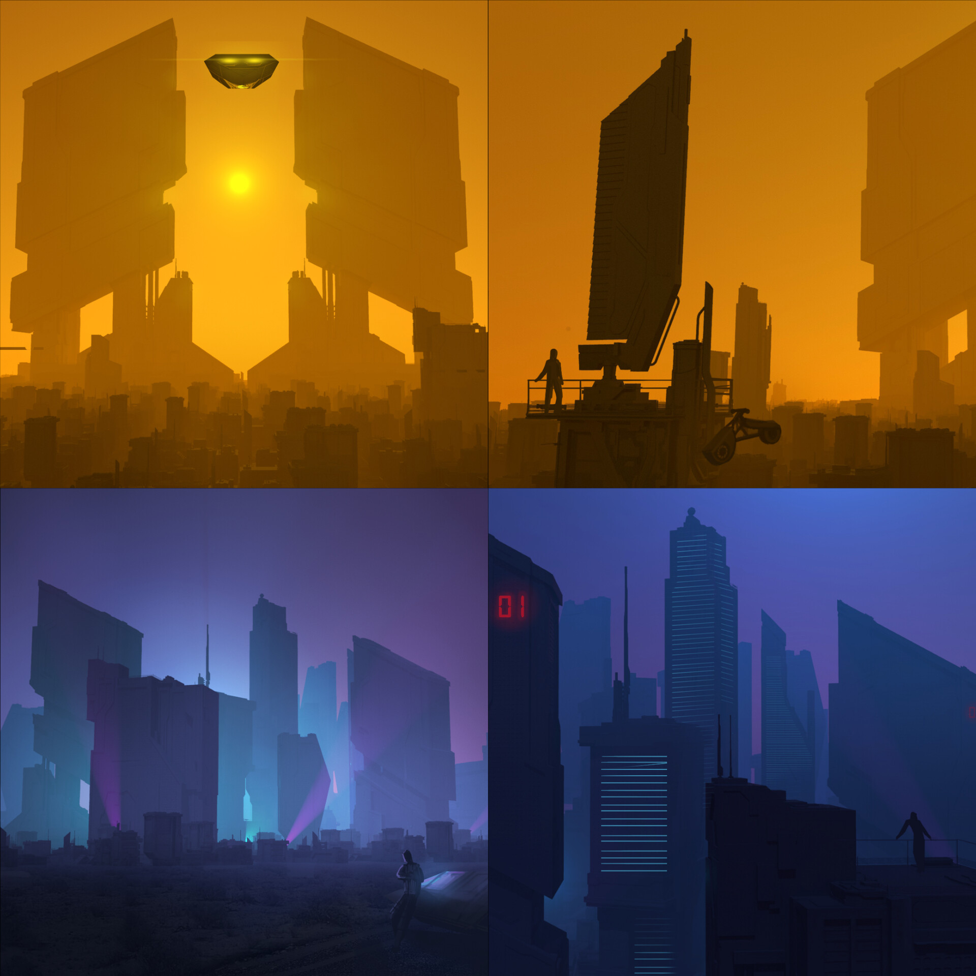 ArtStation - Maya Concept Compositions: Blade Runner 3049