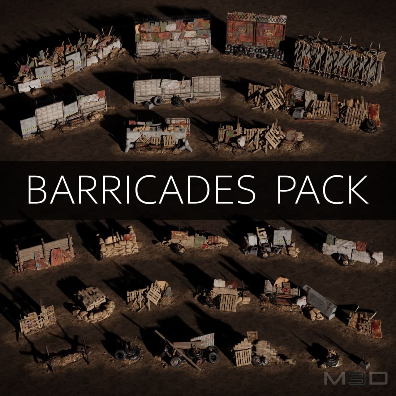 ArtStation - Barricades Pack