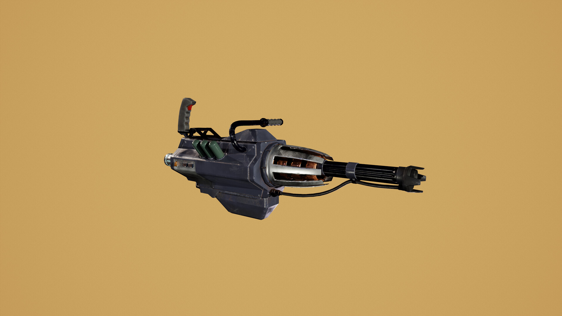 ArtStation - AHG-3 "Raevsky" Weapon Concept