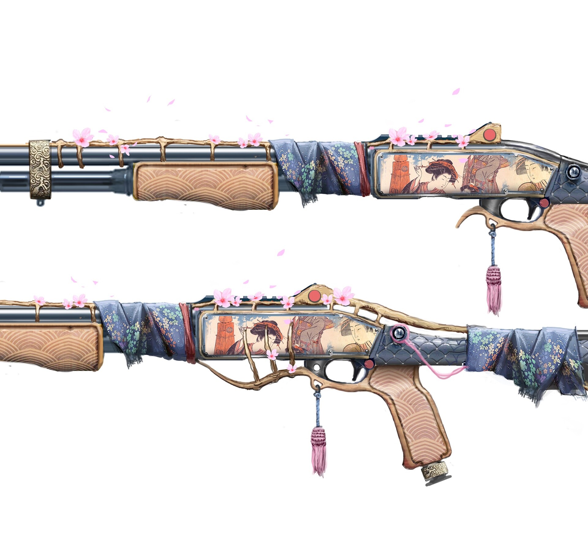 ArtStation - Shotgun skin practice