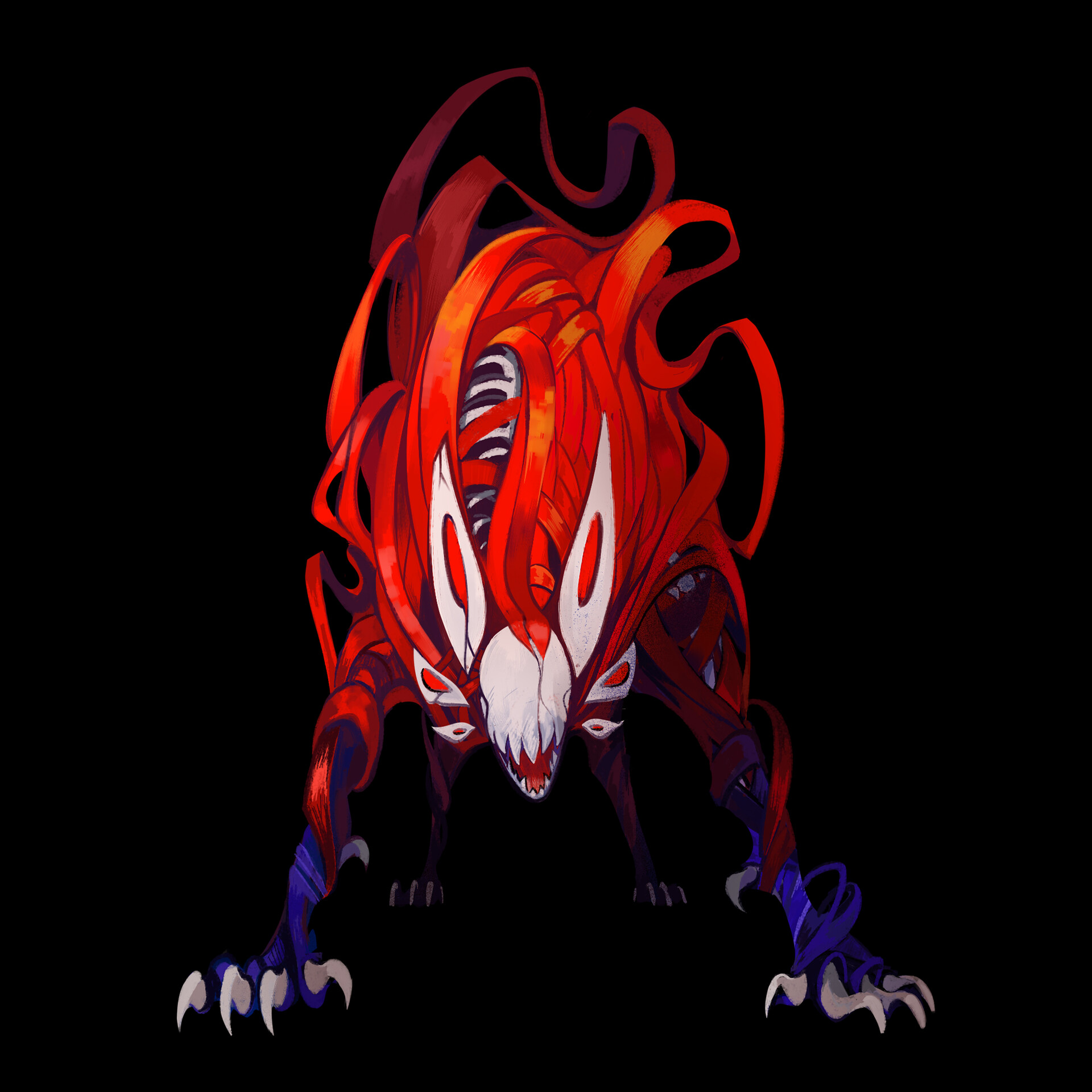 ArtStation - Red predator βῆτα