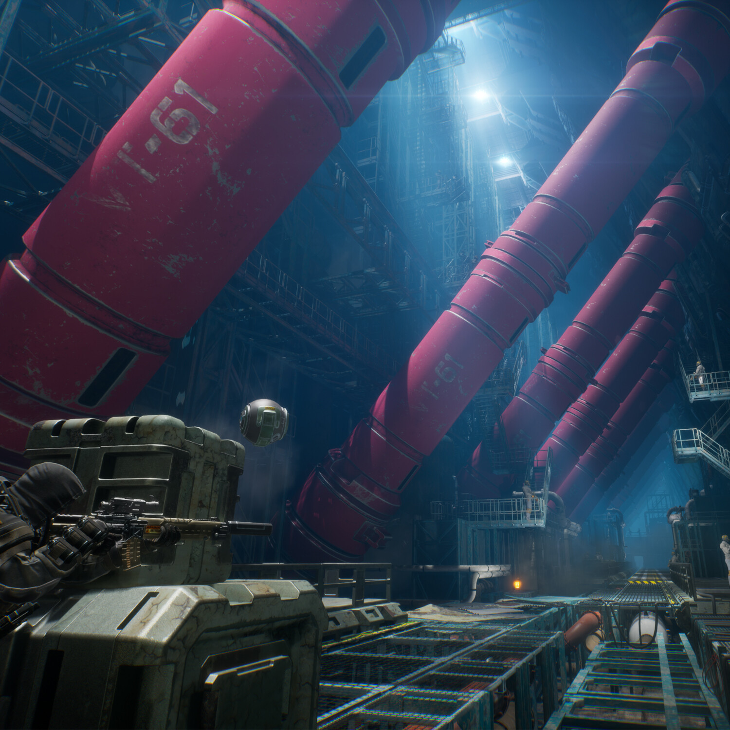 ArtStation - Underground factory