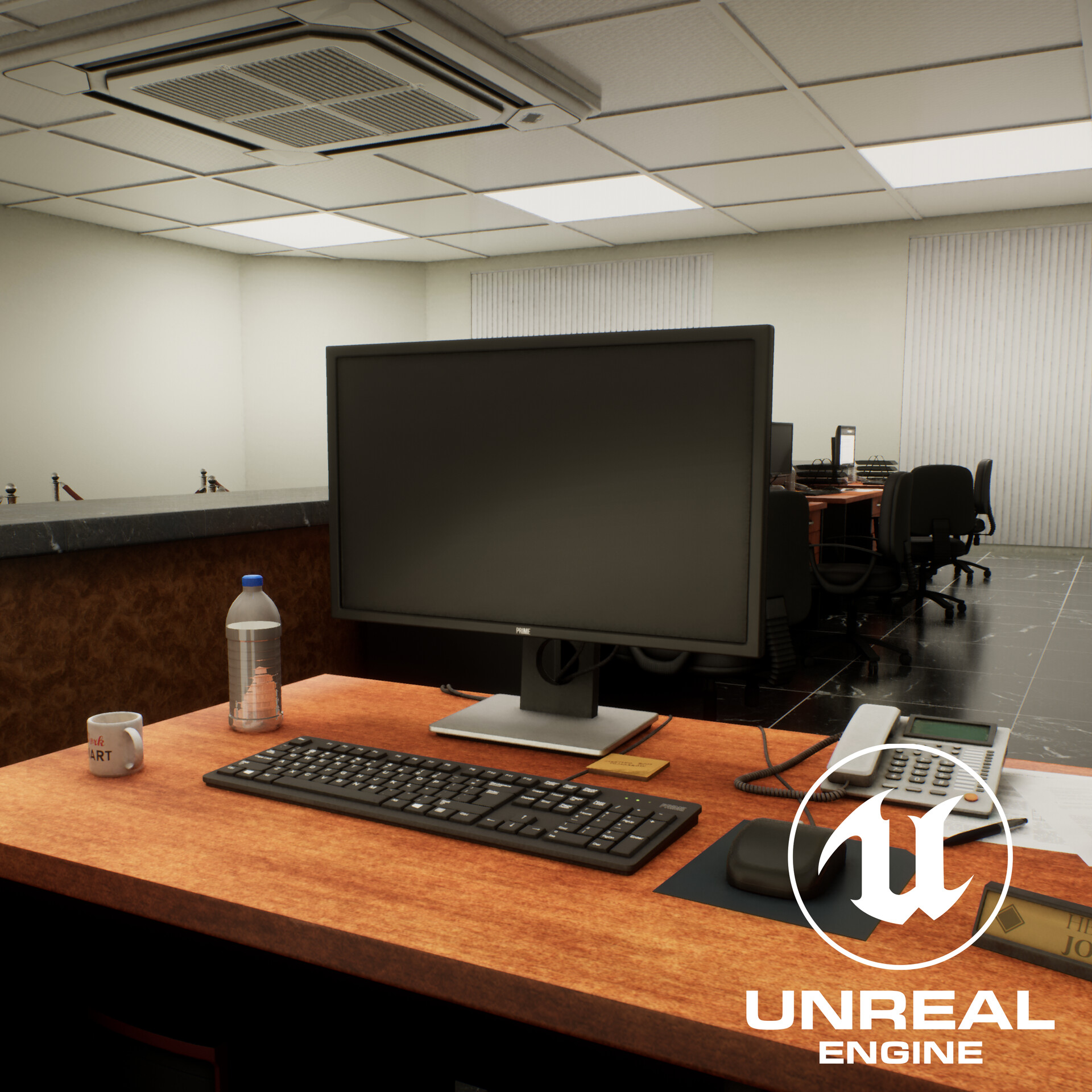 ArtStation - Banking Hall