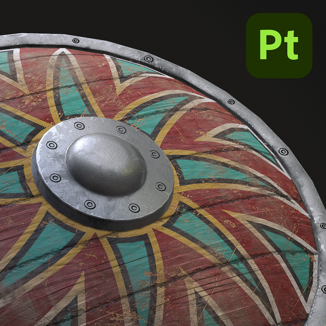 ArtStation - Low Poly Shield