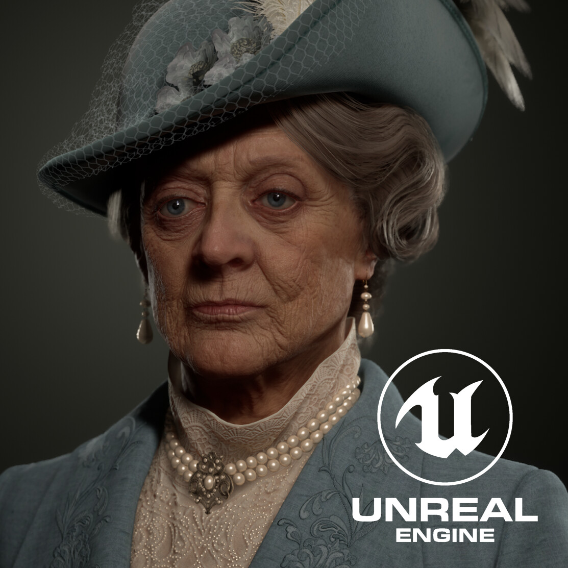ArtStation - Dowager Countess of Grantham