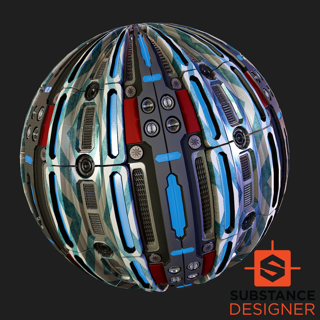 ArtStation - Science Fiction material