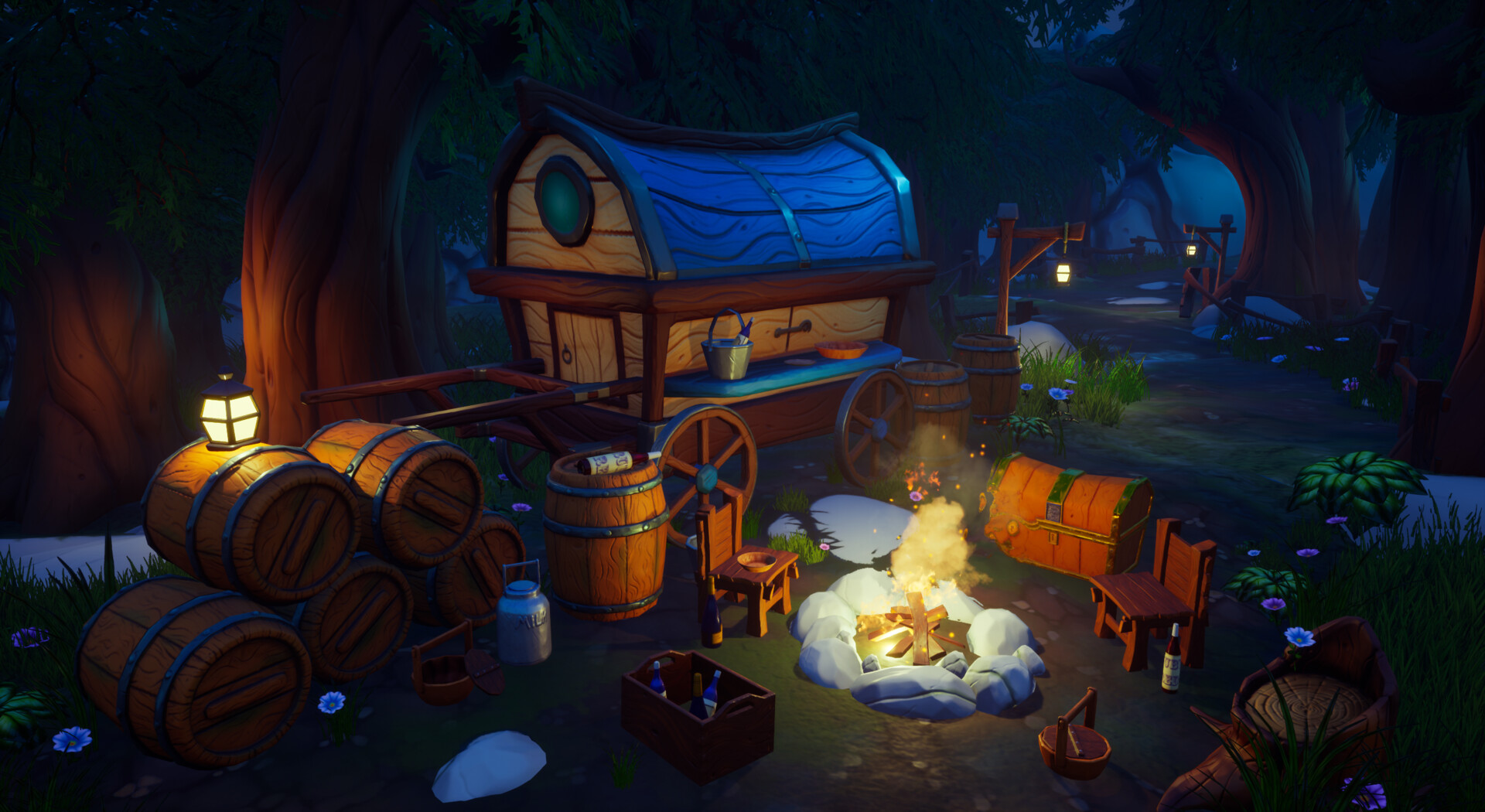 ArtStation - Rest Stop