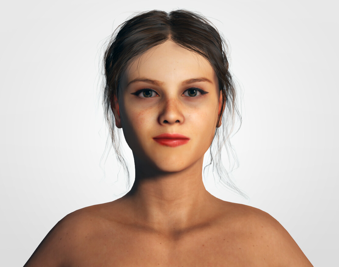 ArtStation - Likeness female avatar