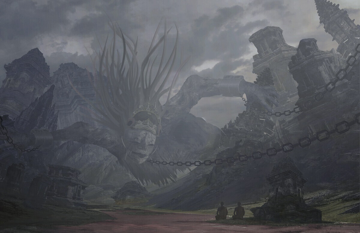 ArtStation - Shrine of the Negated Gods