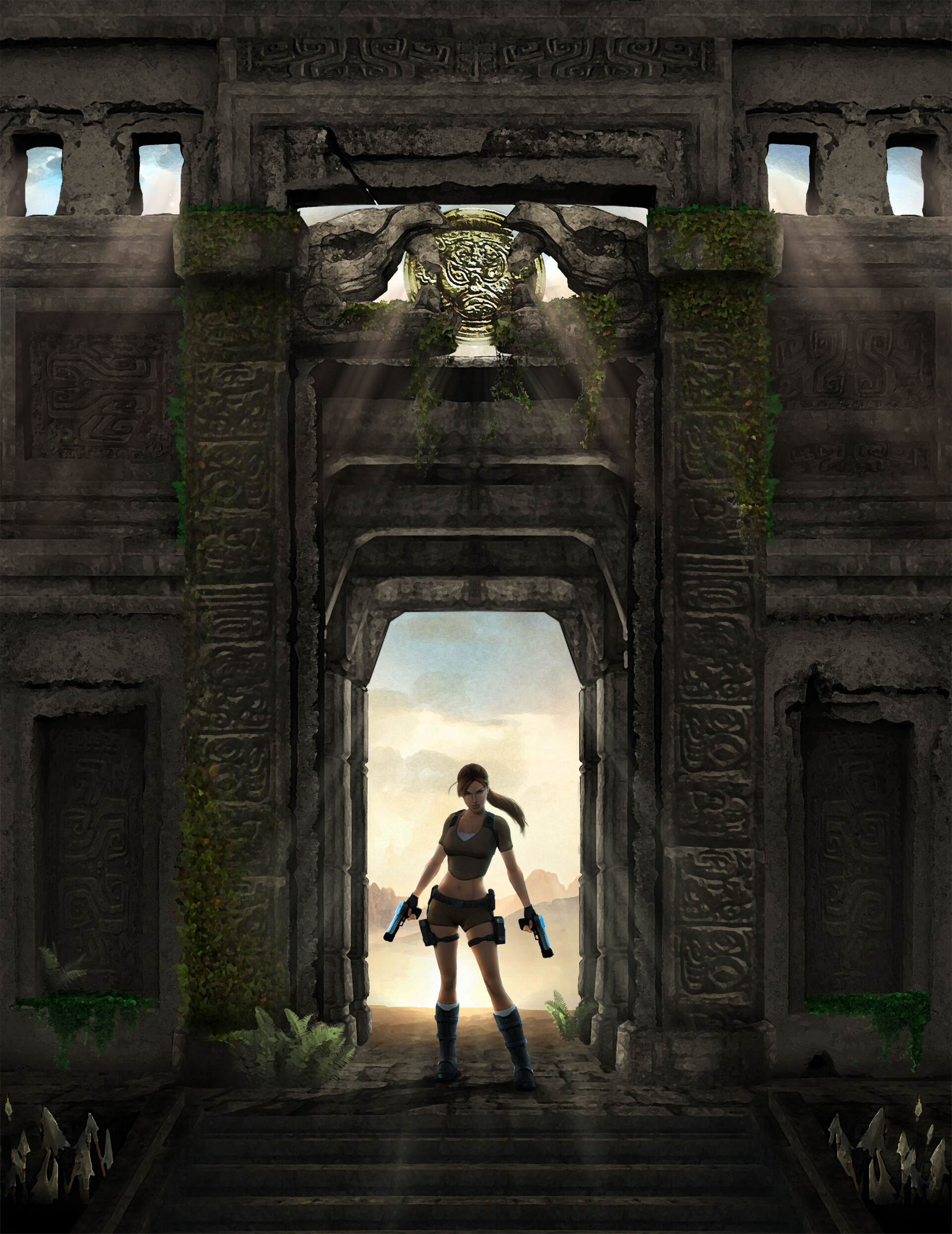ArtStation - Tomb Raider 25th Anniversary - "Tomb Raider: Legend ...