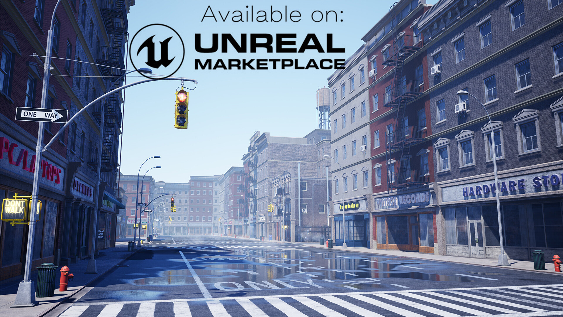 ArtStation - City Kit for Unreal 4 Marketplace