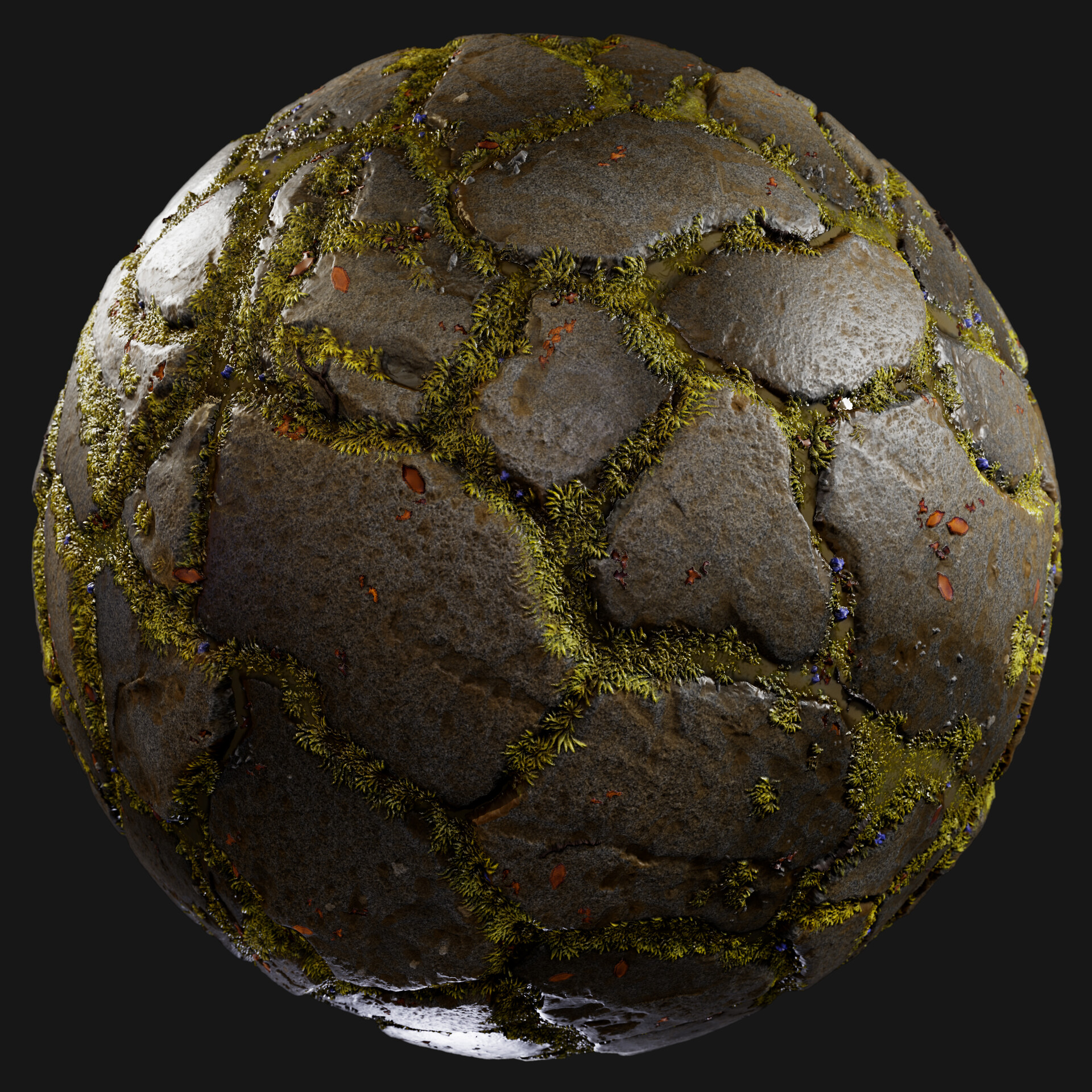 ArtStation - Muddy Stone Floor