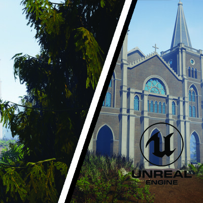 ArtStation - Church-3D Game Environment