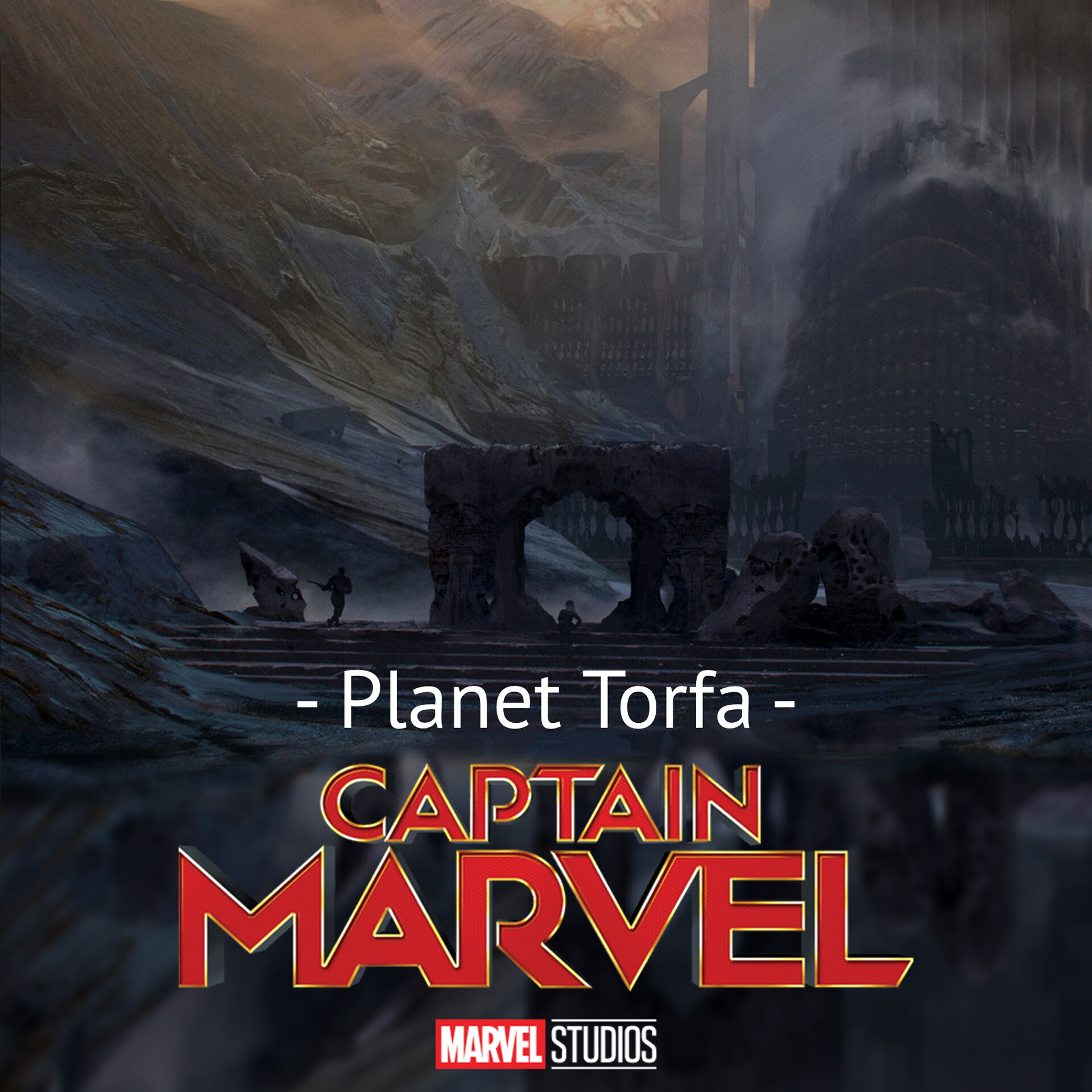 ArtStation - CAPTAIN MARVEL - Stories: Planet Torfa