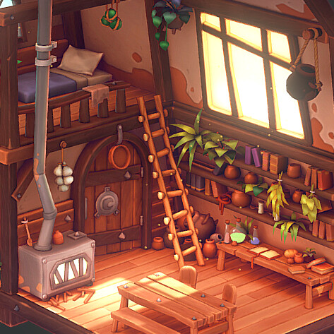 ArtStation - Botanist's House
