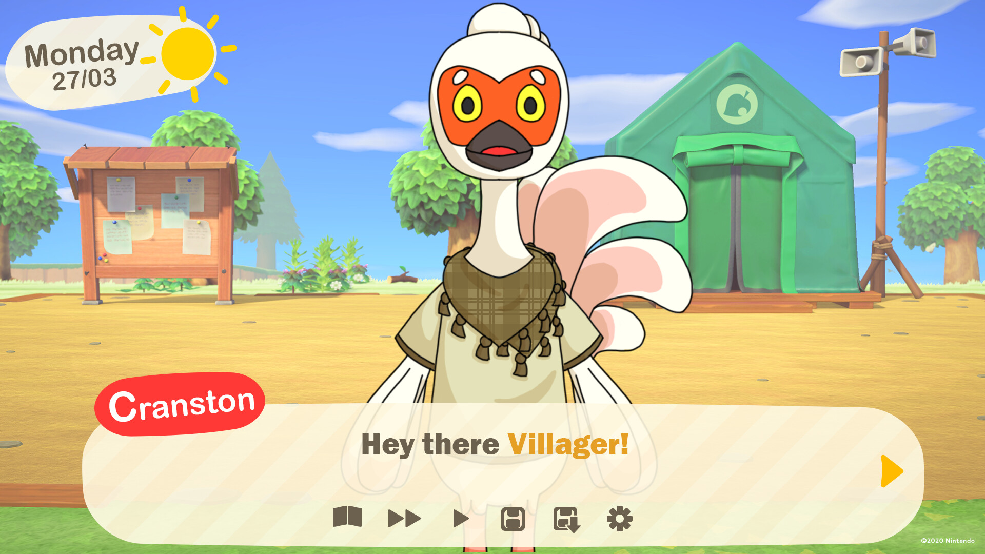 ArtStation - Animal Crossing Visual Novel Video