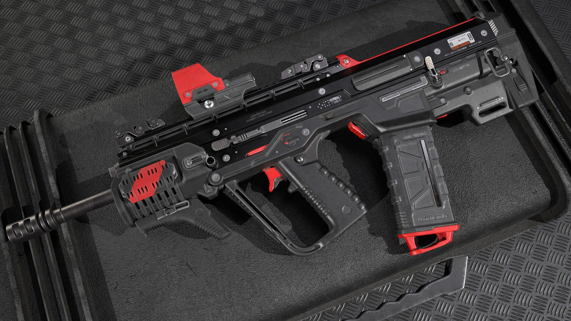 ArtStation - Bullpup Assault Rifle