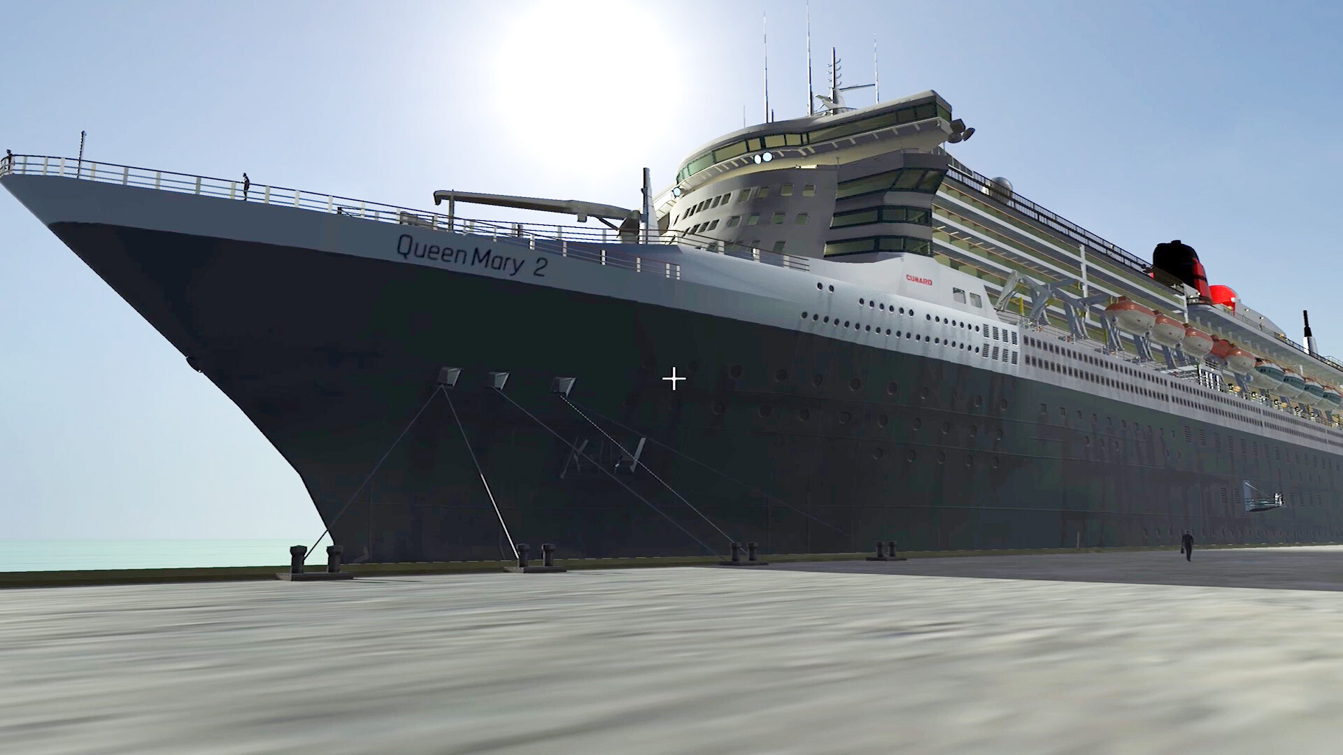 ArtStation - Virtual tour app of RMS Queen Mary 2 Ocean liner