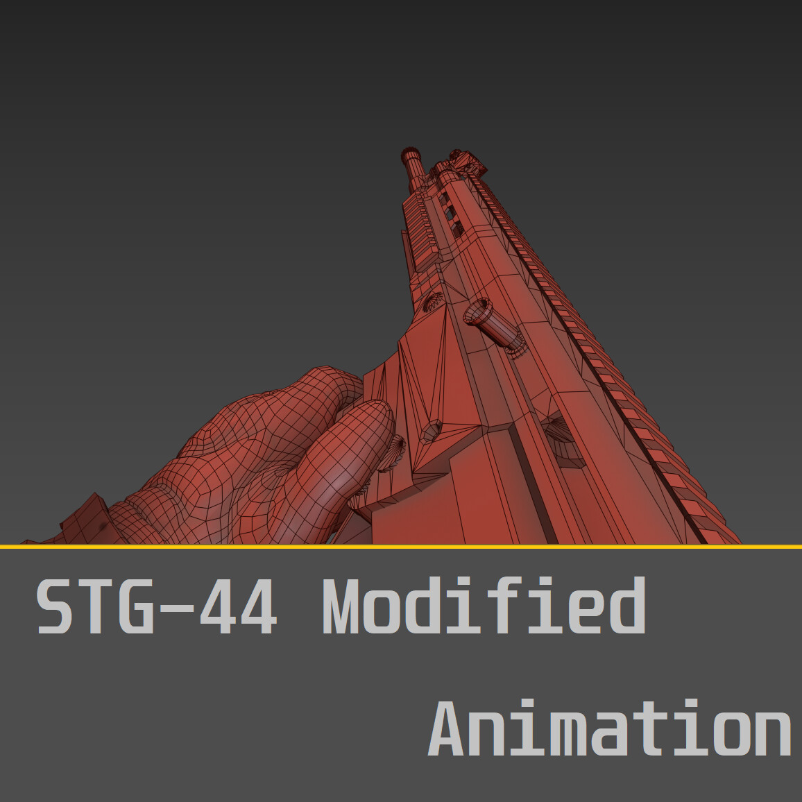 ArtStation - STG-44 Modified FPS Animation