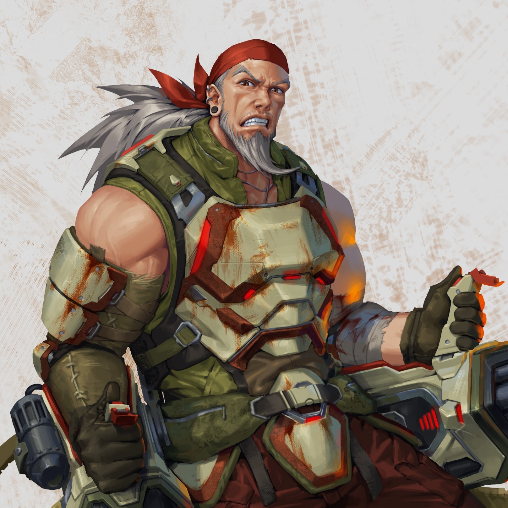 ArtStation - Gatling gun