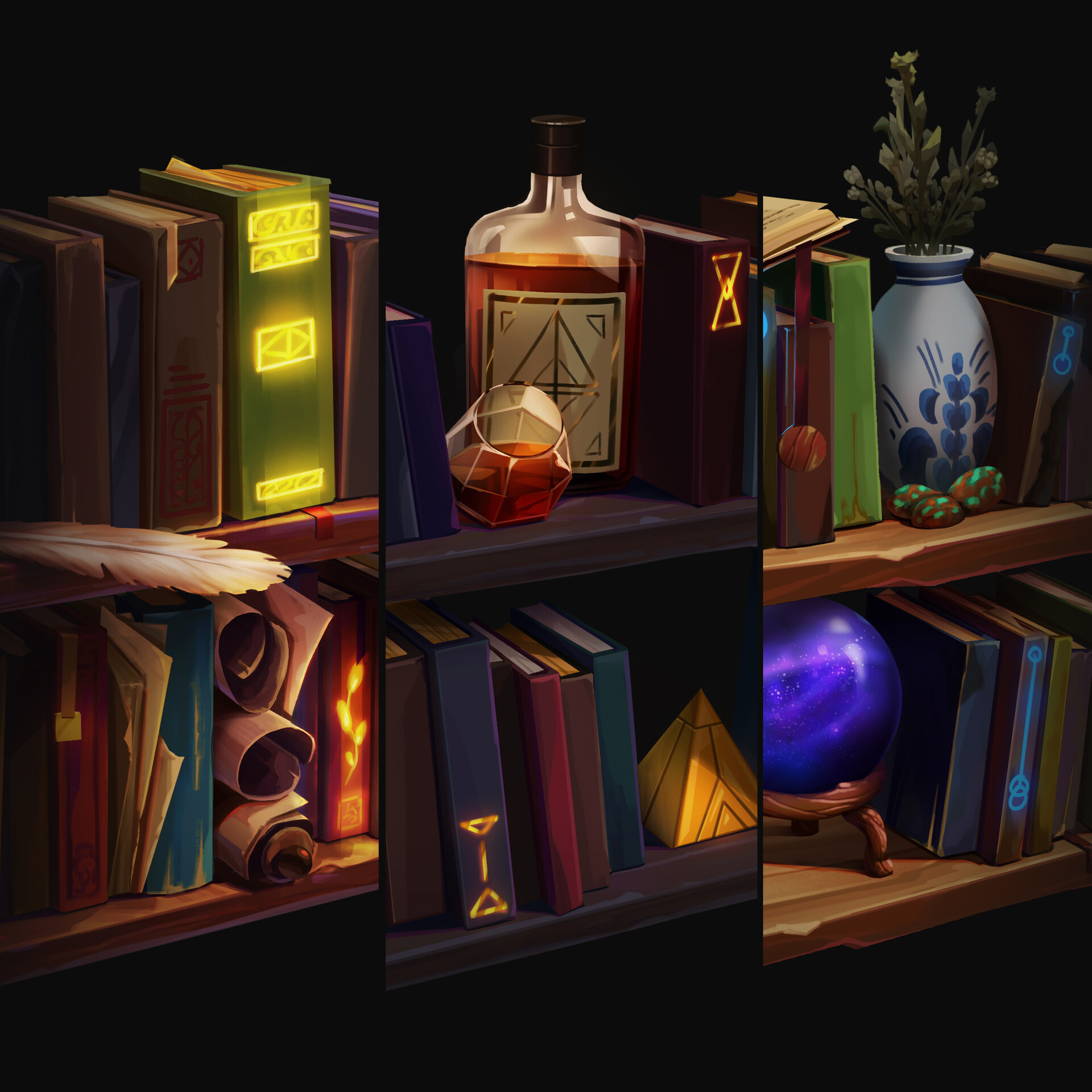 ArtStation - Book Props