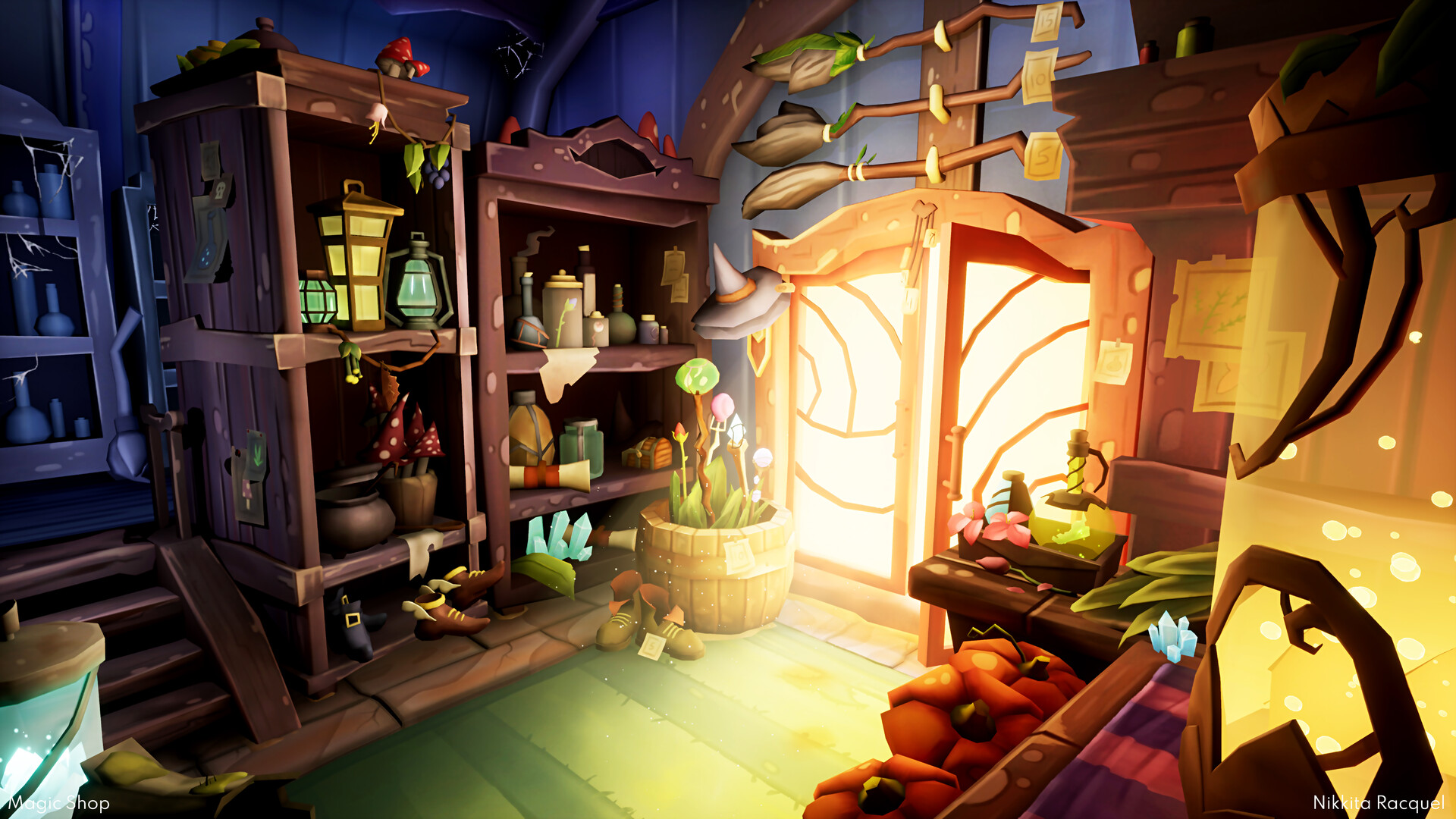 ArtStation - Magic Shop
