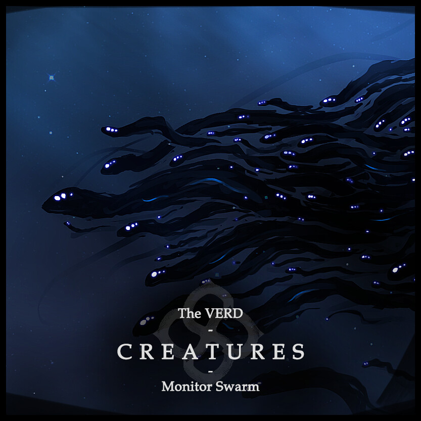 ArtStation - The Verd - Creatures - Monitor Swarm