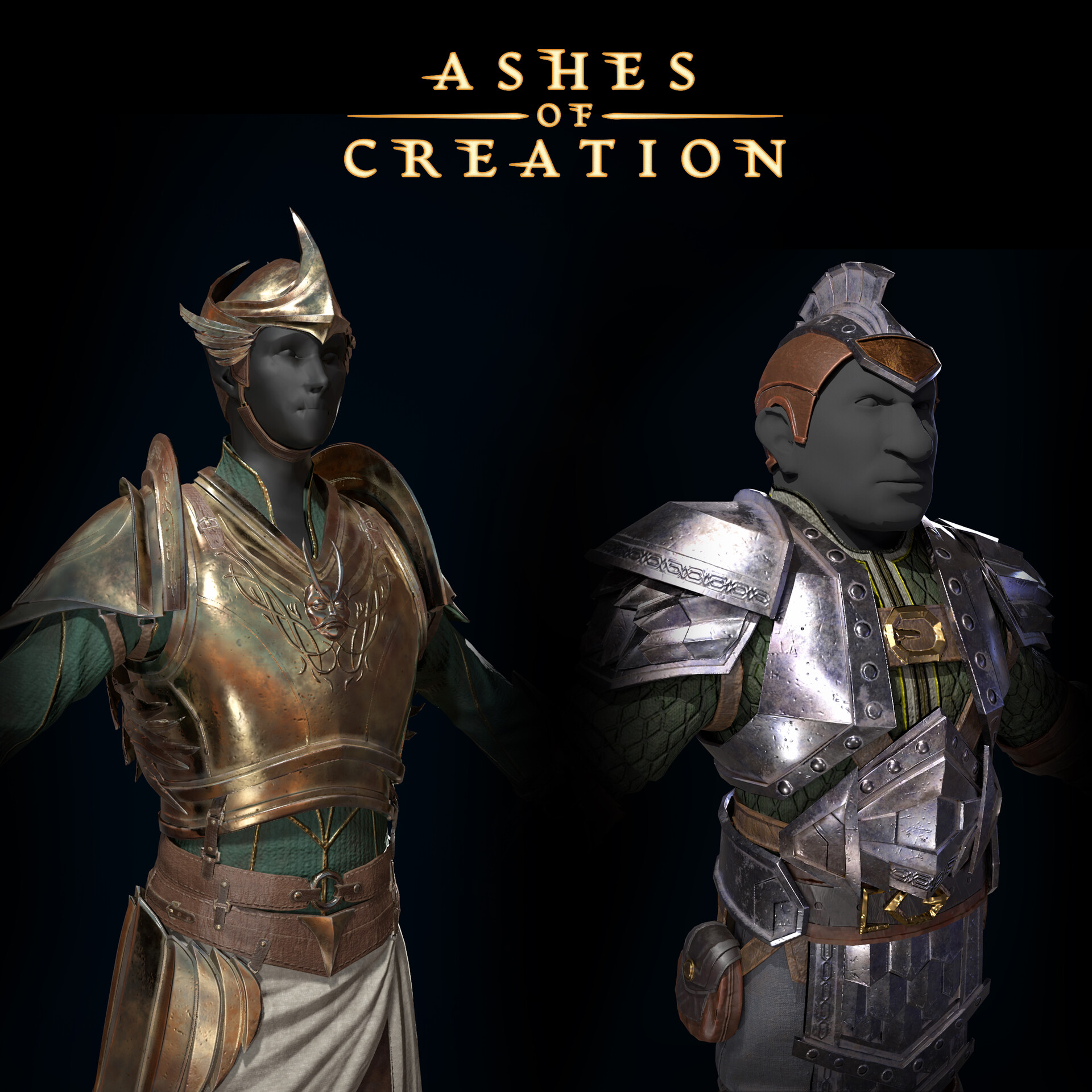 ArtStation - Ashes of Creation - Starter Armor