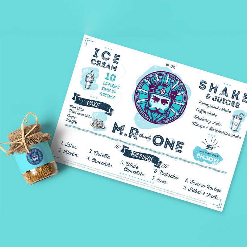 ArtStation - M.R The Only One- Menu Design