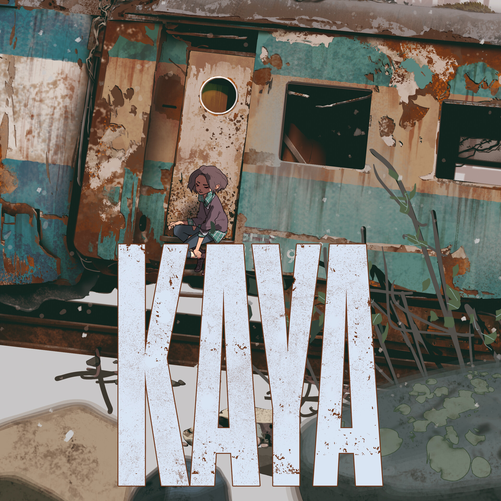 ArtStation - Kaya - Artbook Cover