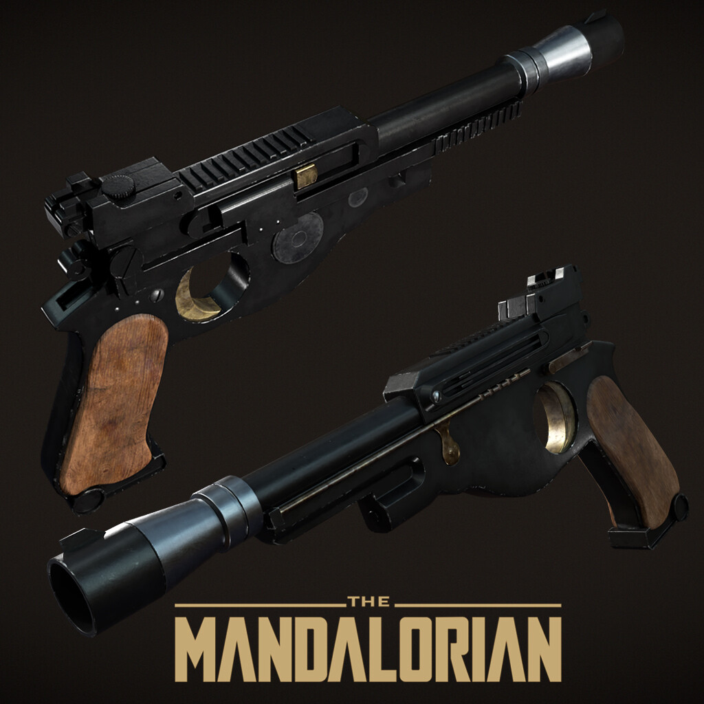 ArtStation - Mandalorian Blaster
