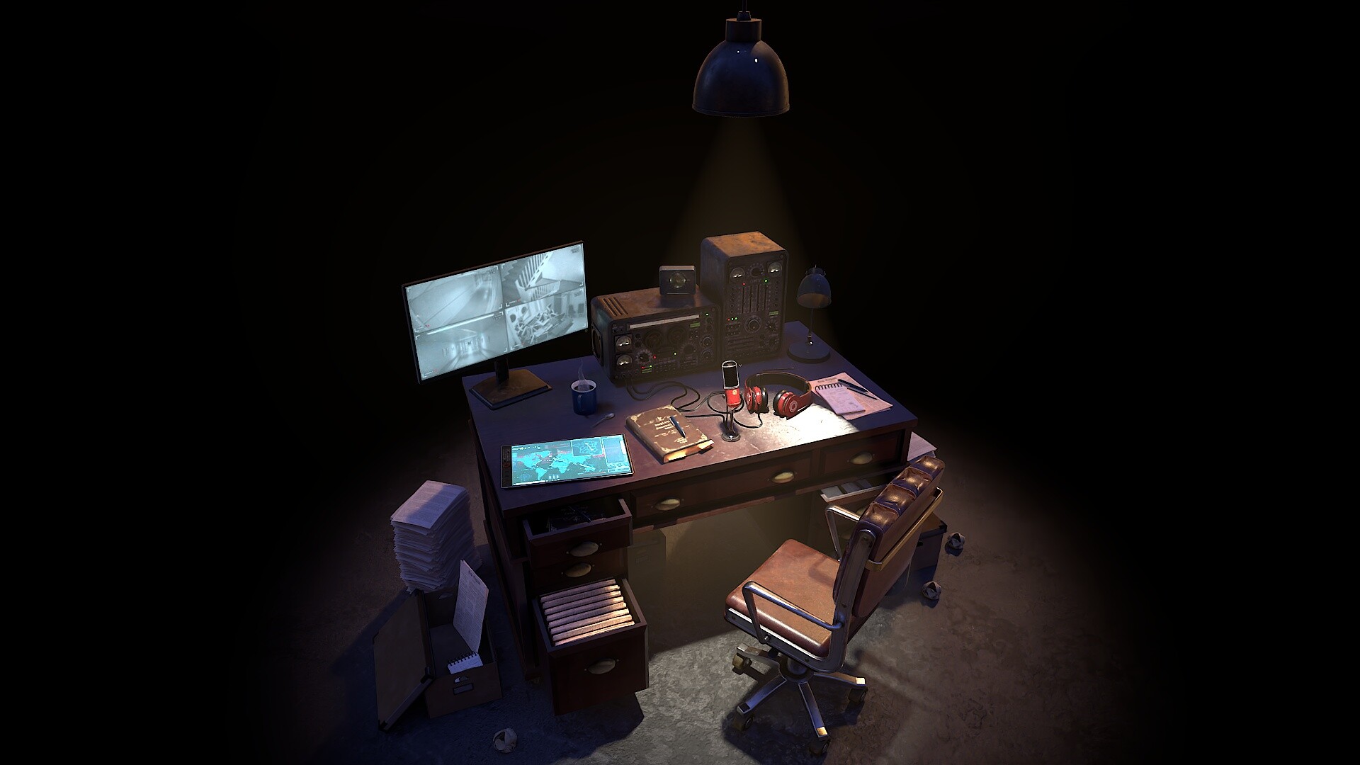 ArtStation - Security From Office